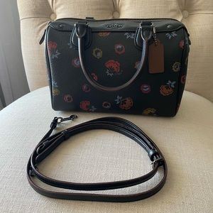 Coach | Bags | Coach Top Handle Satchel Crossbody In Black | Poshmark